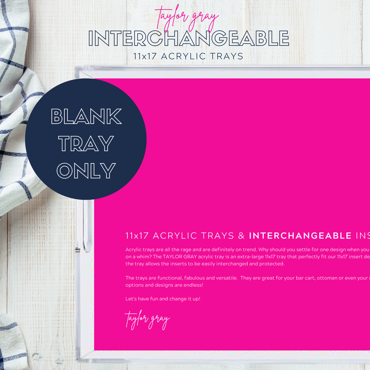 Acrylic Tray 11x17 – shopbhappy.com